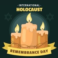 Holocaust remembrance day poster Template | PosterMyWall