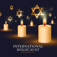 Holocaust remembrance day poster Template | PosterMyWall