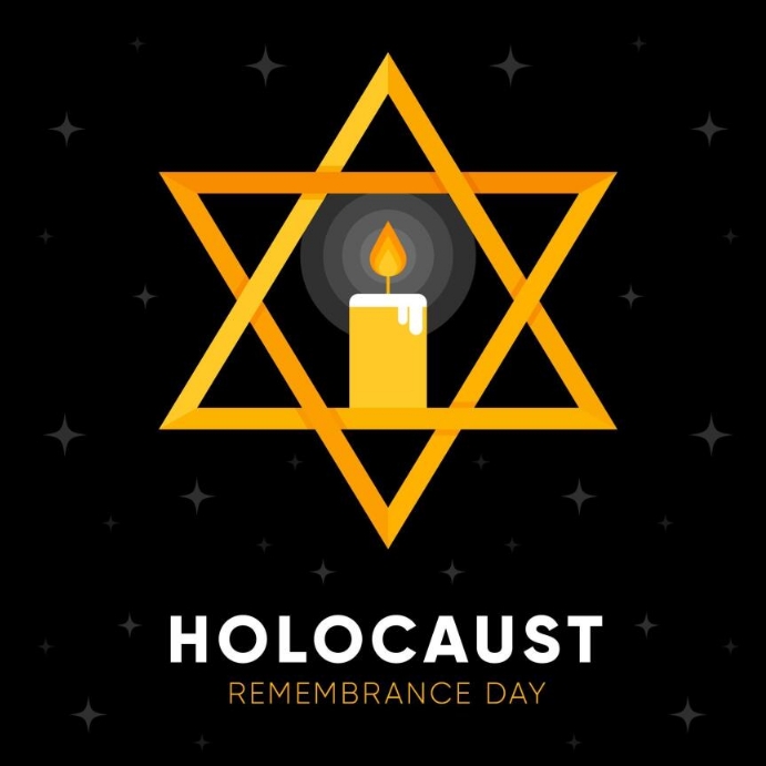 Holocaust remembrance day poster Holocaust Template | PosterMyWall