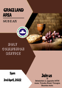 Holy communion Template | PosterMyWall