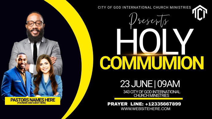 holy communion Template | PosterMyWall