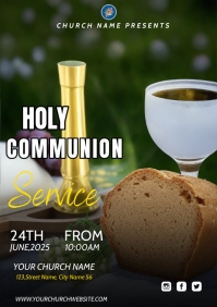 Holy Communion Template | PosterMyWall