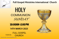 Holy Communion Template | PosterMyWall