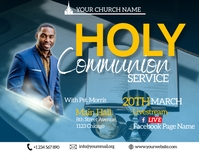 church reopening flyer Template | PosterMyWall