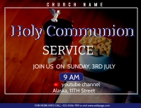 Holy Communion Sunday Template | PosterMyWall