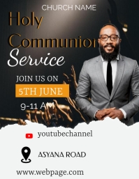 Holy Communion Sunday Template | PosterMyWall