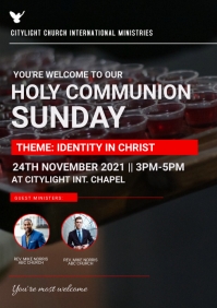 holy communion Template | PosterMyWall