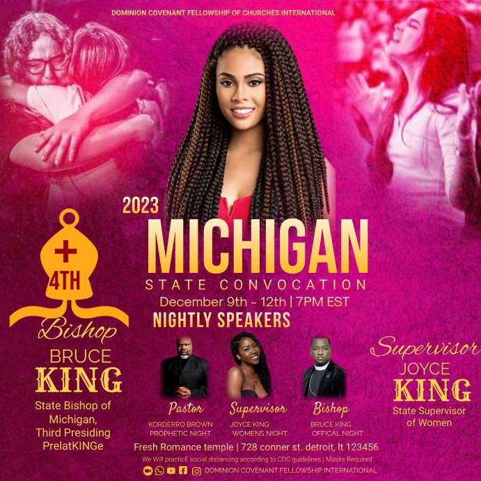 Copy of Holy Convocation , apostolic flyer Jurisdicti | PosterMyWall