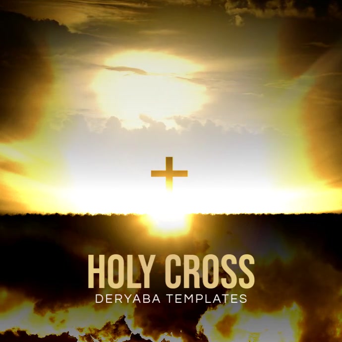 Holy Cross Video Album Cover Music Template | PosterMyWall