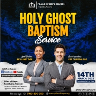 Holy Ghost Template | PosterMyWall