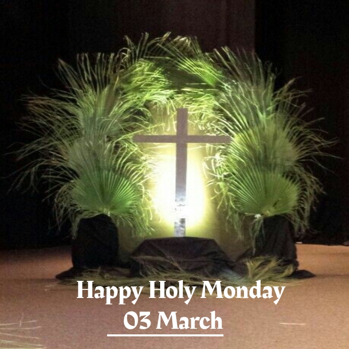 Modèle Holy monday instagram post | PosterMyWall