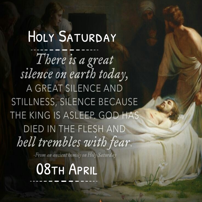 Plantilla de Holy saturday instagram post | PosterMyWall
