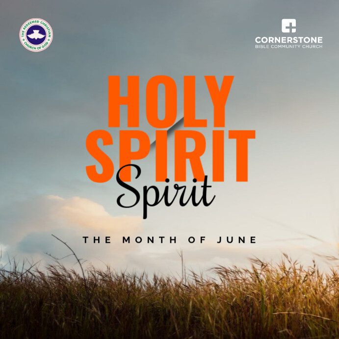 HOLY SPIRIT CHURCH INSTAM FLYER Template | PosterMyWall