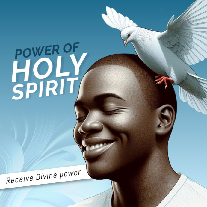Holy Spirit Template | PosterMyWall