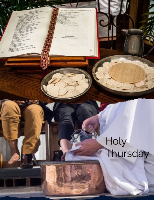 Copy of Holy Thursday | PosterMyWall