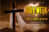 HOLY WEEK TEMPLATE.A | PosterMyWall