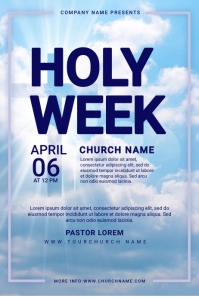 HOLY WEEK TEMPLATE.A | PosterMyWall