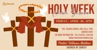 HOLY WEEK TEMPLATE.A | PosterMyWall