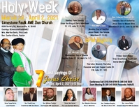 Holy week service Template | PosterMyWall
