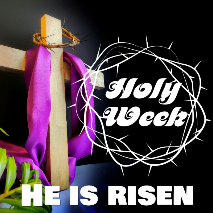 Holy Week Poster Template | PosterMyWall