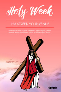 HOLY WEEK TEMPLATE.A | PosterMyWall