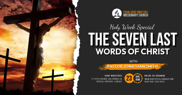 Holy Week Special Template | PosterMyWall