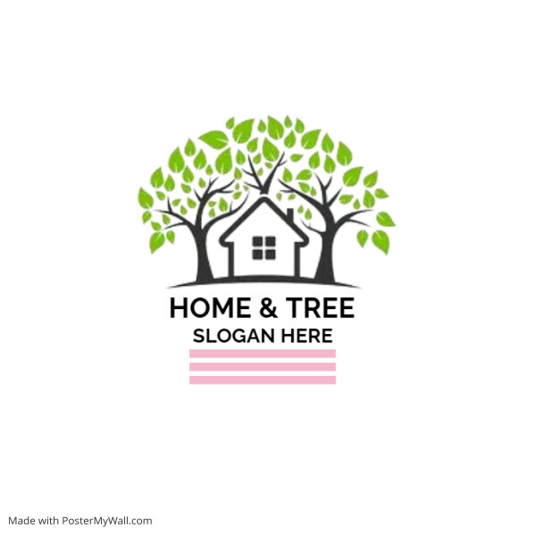 HOME & TREE LOGO Template | PosterMyWall