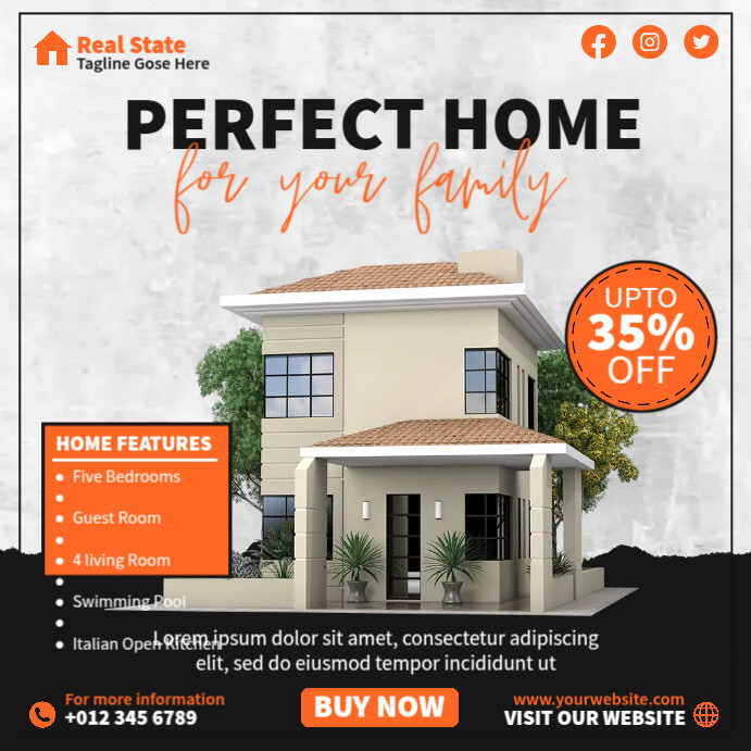 Home Ads Template | PosterMyWall