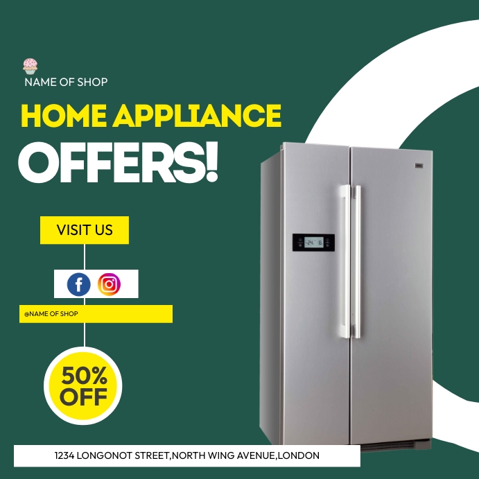 HOME APPLIANCE FLYER Template | PosterMyWall