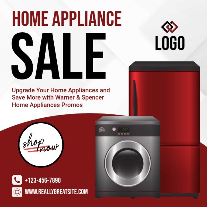 Home Appliance Sale Template | PosterMyWall