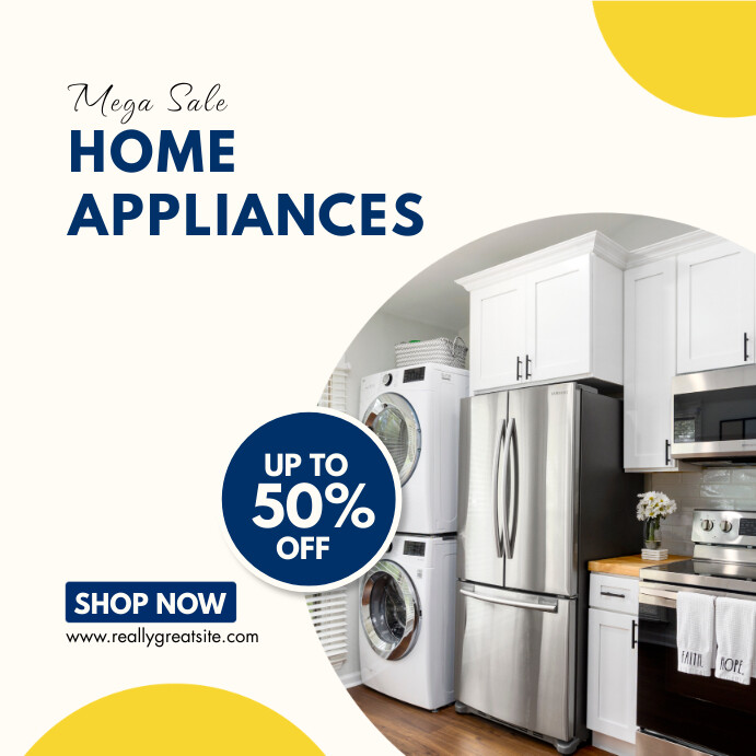 HOME APPLIANCE SALE FLYERS Template | PosterMyWall
