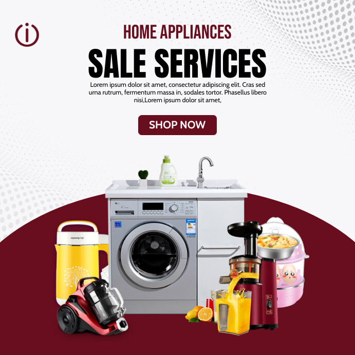 home appliance4 Template | PosterMyWall