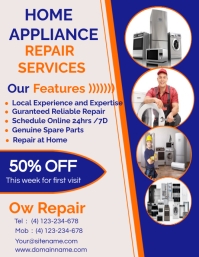 home appliances repair flyer , Appliance-medi Template | PosterMyWall