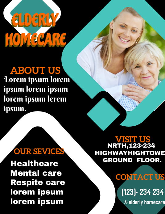 Copy of home care | PosterMyWall
