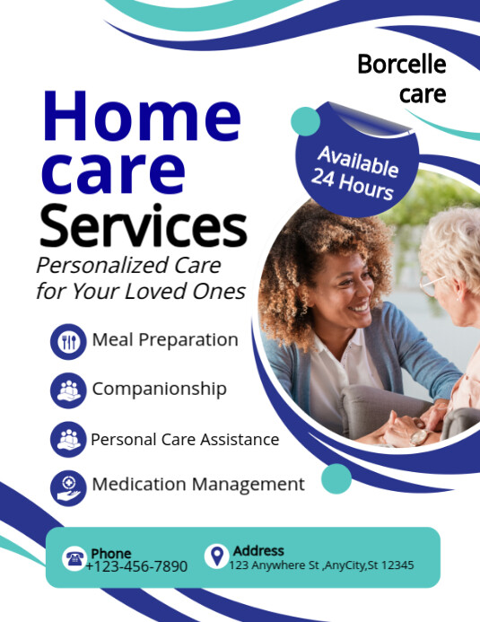 Home care services Template | PosterMyWall