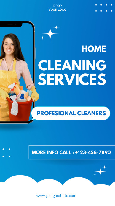 Home Cleaning Service Template | PosterMyWall