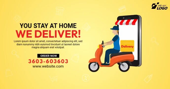 Copy of Home Delivery Service Ad | PosterMyWall