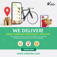 Home Delivery Service Flyer Template | PosterMyWall