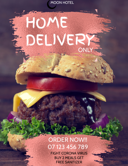 HOME DELIVERY TEMPLATE | PosterMyWall