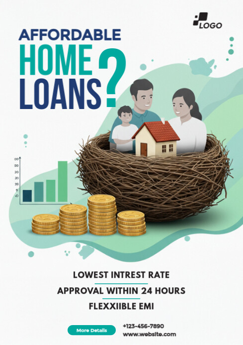 Copy of Home Financing Solutions Flyer | PosterMyWall