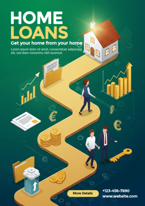 Copy of Home Financing Solutions Flyer | PosterMyWall