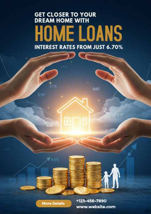 Copy of Home Financing Solutions Flyer | PosterMyWall