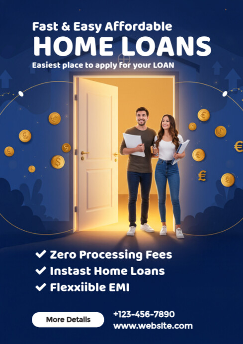 Copy of Home Financing Solutions Flyer | PosterMyWall