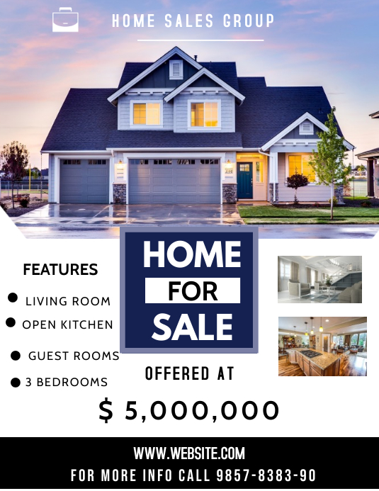 Home Flyers Template | PosterMyWall