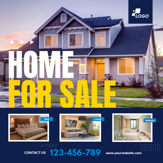 Home For Sale Ad Template | PosterMyWall