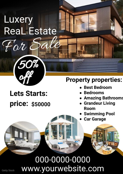 Home for sale flyer Template | PosterMyWall