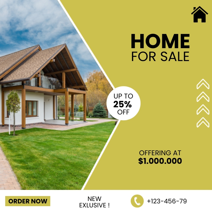 Home For Sale Instagram Template | PosterMyWall
