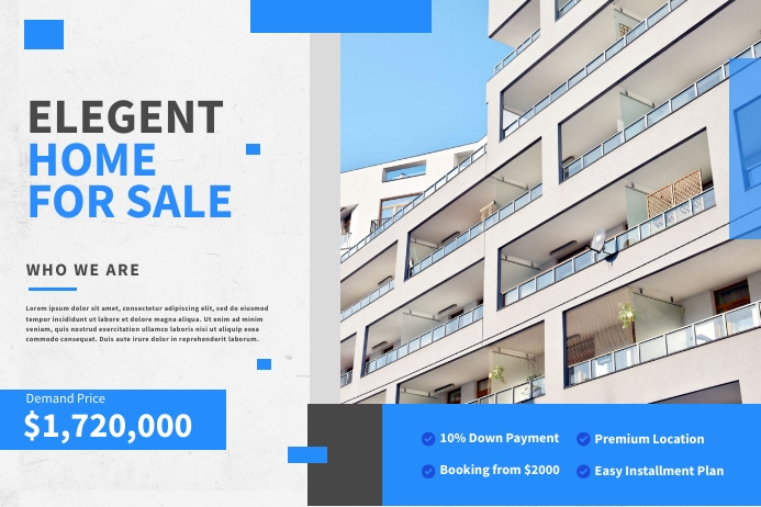Home For Sale Template | PosterMyWall