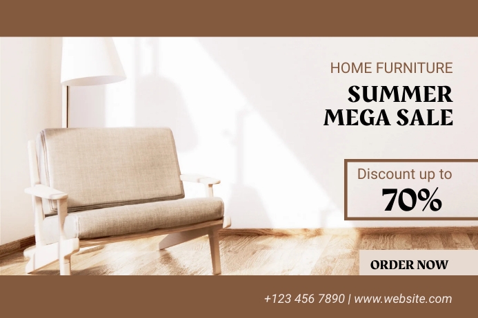 Copy of Home Furniture Banner | PosterMyWall