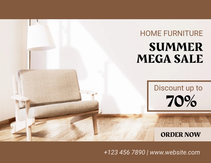 Copy of Home Furniture Flyer | PosterMyWall